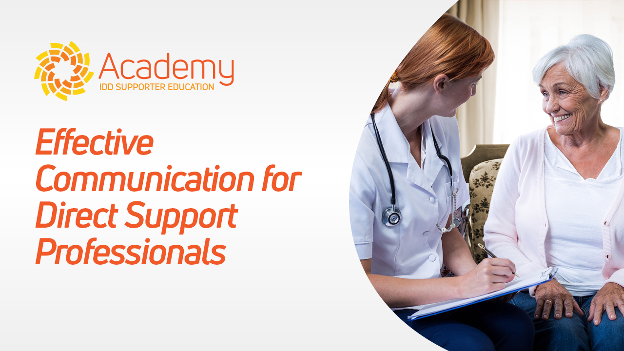 Effective Communication for Direct Support Professionals eLearn ...